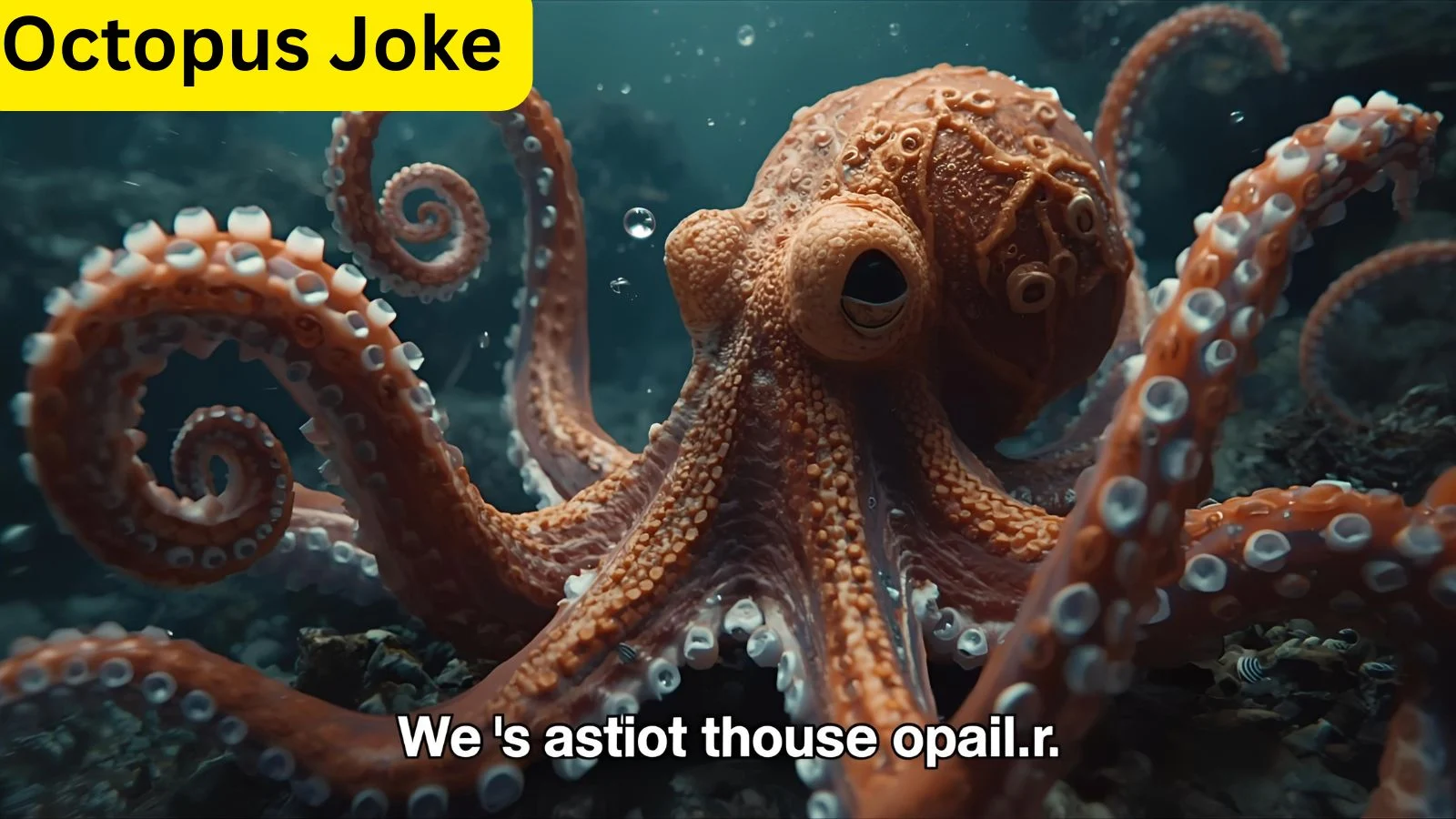 Octopus Joke That’ll Make You Laugh with All Eight Arms