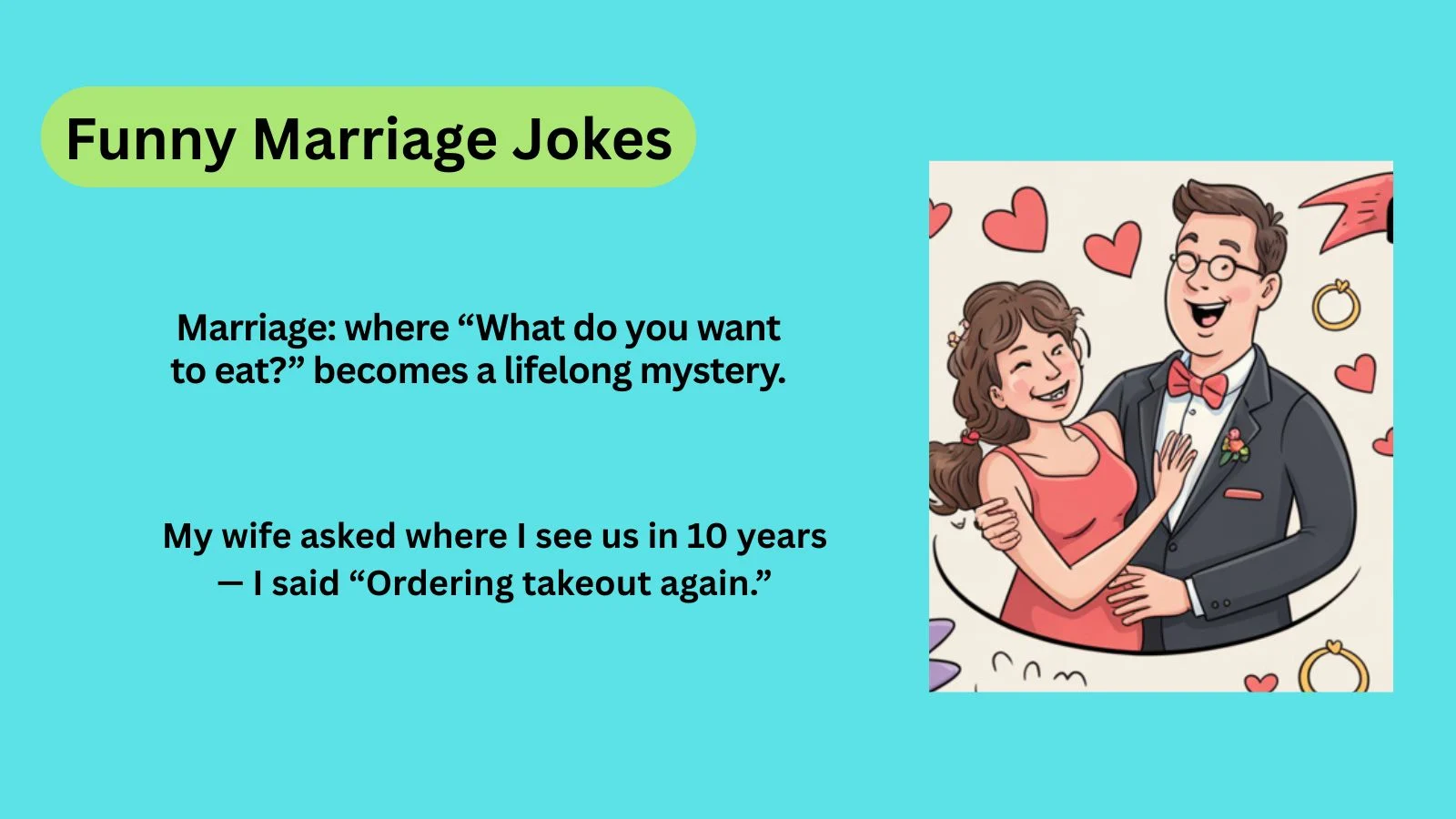 Funny Marriage Jokes to Brighten Your Relationship
